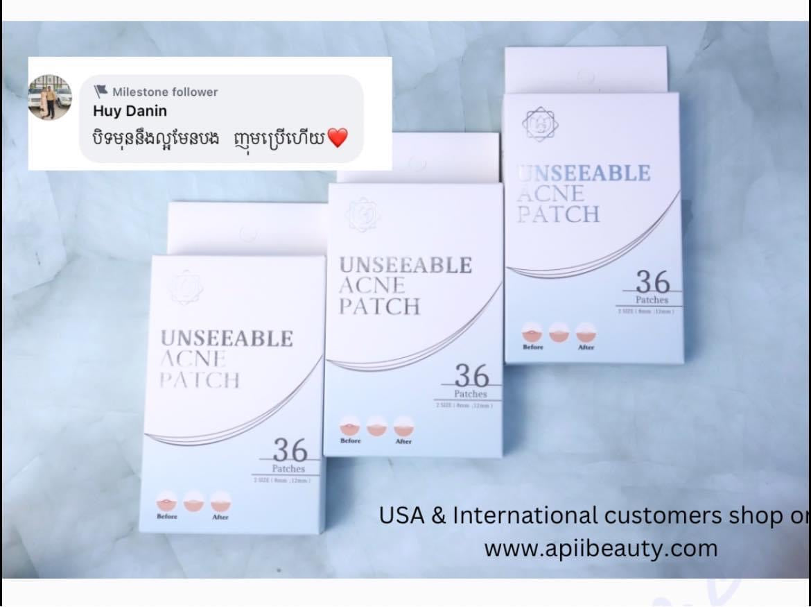 Unseeable Acne Patch, invisible patch, pimple patch, acne patch, acne ...